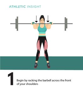 How to do a Barbell Front Squat: Variations, Proper Form, Techniques ...