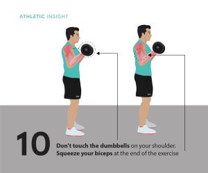 How to do Dumbbell Curl: Variations, Proper Form, Techniques, Dumbbell ...