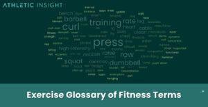 Exercise Glossary of Fitness Terms - Athletic Insight