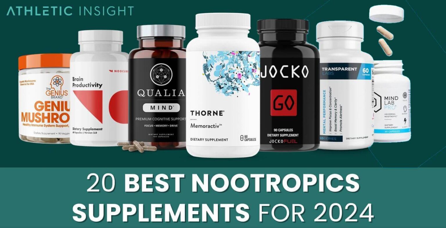 20 Best Nootropics Supplements for 2024 - Athletic Insight
