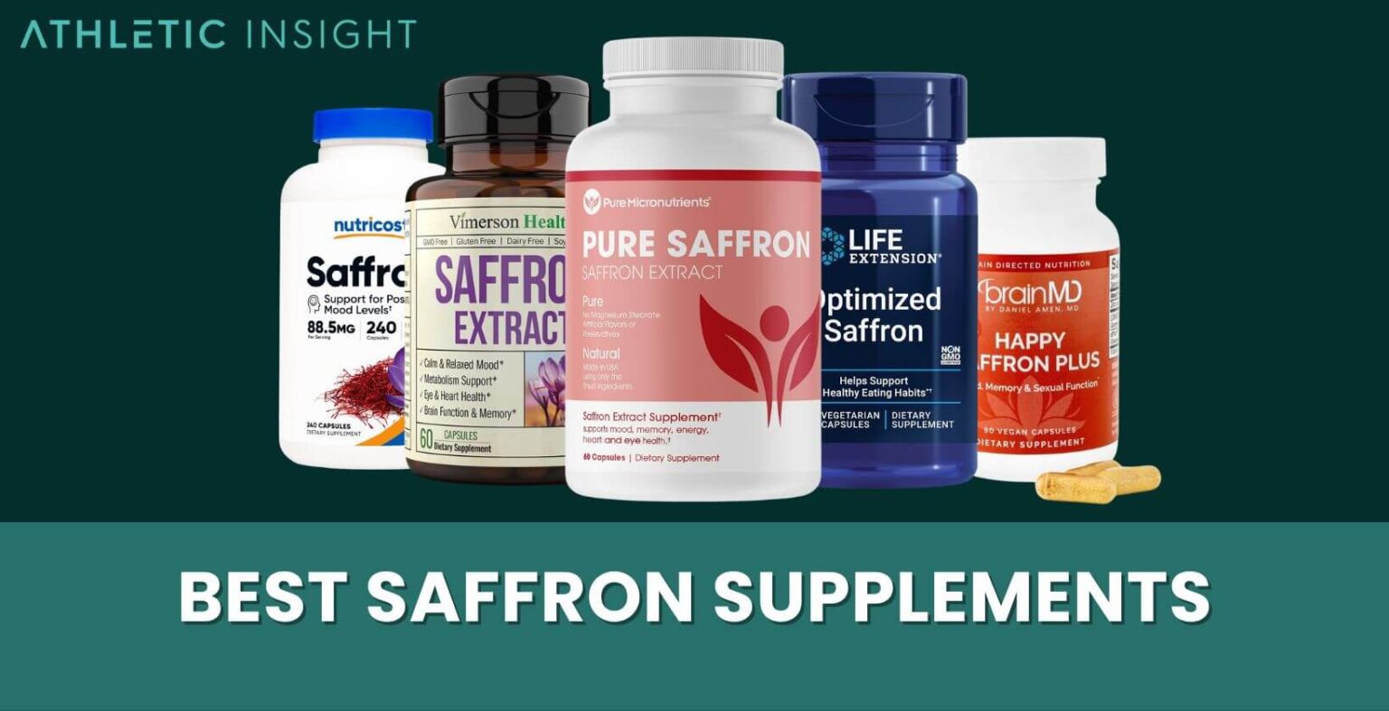 5 Best Saffron Supplements in [currentyear] - Athletic Insight